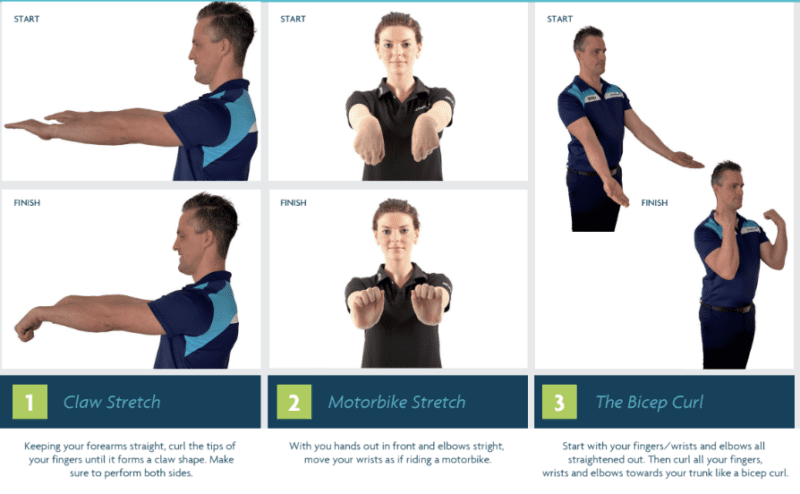 Dynamic Stretching Exercises - Employ Health - Proactive Workplace Health